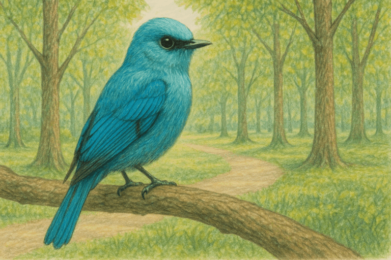 ロクショウヒタキ – 日本でごく稀に観察できる珍しい迷鳥 | 野鳥情報.com